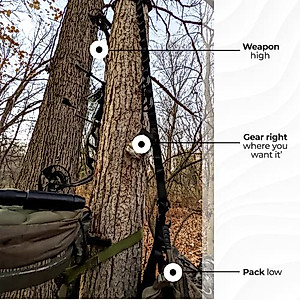 HANG N' BANG Daisy Chain Bow and Gear Hanger for Hunting