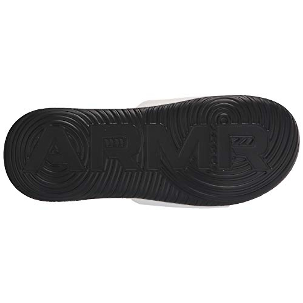 Under Armour Men's Ansa Graphic Logo, Black (001)/White, 9 M US