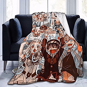 Toilet-Bound Hanako-kun Soft and Comfortable Warm Fleece Blankets Beach Blanket Picnic Blankets Throw Blankets (50"x40")