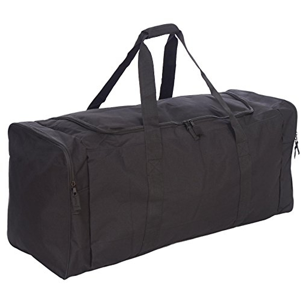 Jetstream Heavy Duty Hockey Bag | Multi Pocket Travel Duffel Bag | Large Sports Gym bag with Water Repellency | Foldable Luggage Bag with Padded Handles For Camping (36 Inch, Black)