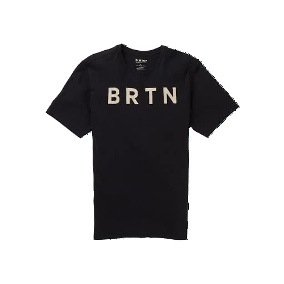 Burton Men's BRTN Short Sleeve T-Shirt, True Black, L