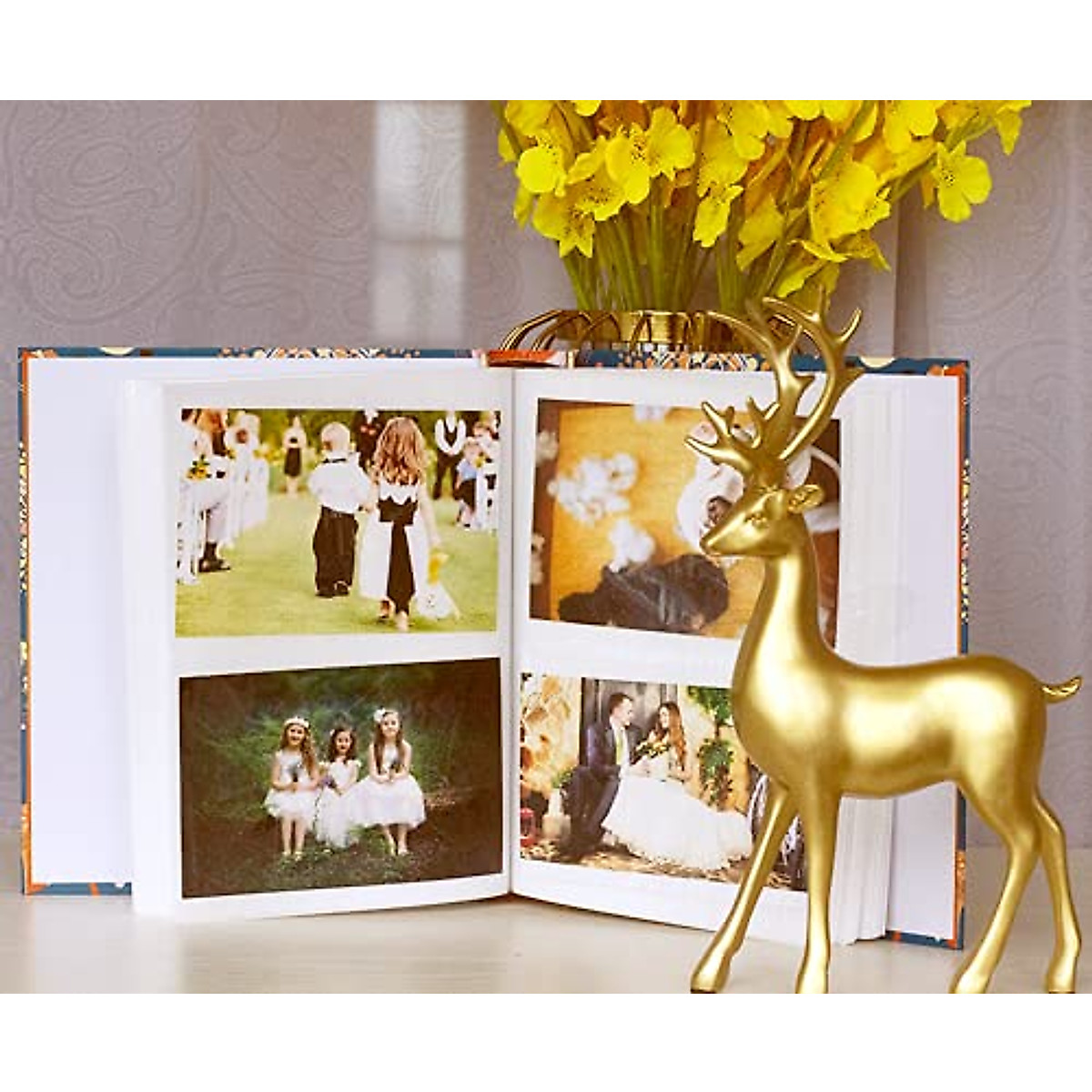 Ryttir Cute Baby Photo Albums 4x6 200 Photos,Four Seasons Theme Small Picture Album,Ideal Choice for Baby Book,Pregnancy Journal and Adventure