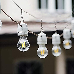 Lainin 12 Pack Stainless Steel Swivel Clip Hanging Hooks for Hanging Wind Spinners Wind Chimes Crystal Twisters Lighting Bulbs Party Supply…