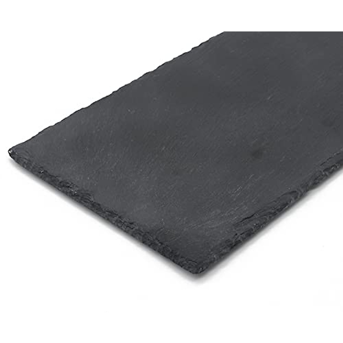 JIH Reptile Basking Platform 11.8 x 5.9 inch, Natural Rock Reptile Food Bowl Tortoise Feeding Dish Habitat Decor