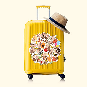 GOLEEX 20 Pack Pcs Waterproof Vinyl Opossum Stickers Funny Animal Cartoon Sticker for Teens Boys Girls Men Women Adults Journaling Scrapbooking Laptop Phone Cars Bottles Decals