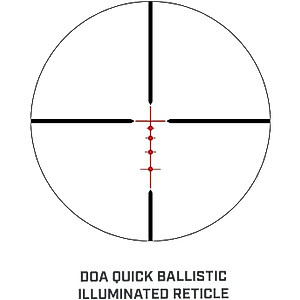 Bushnell Banner 2 Hunting Riflescopes DOA Quick Ballistic Reticle (Illuminated, 6-18x50)