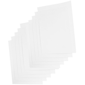 NUOBESTY 20 Sheets Product Labels Product Tags Printer Stickers Blank Photo Paper Blank Sticker Paper Ink Jet Color Spray Magnetic Paper Printing Paper A4 Rice Paper PVC White