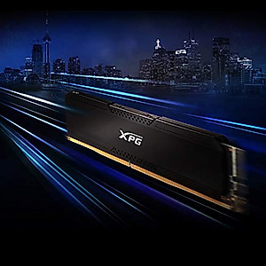 XPG GAMMIX D20 DDR4 3200MHz 16GB (2x8GB) PC4-25600 SDRAM 288-Pins UDIMM Desktop Memory Kit Black (AX4U32008G16A-DCBK20)