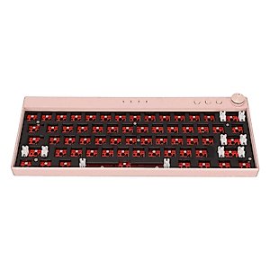 61 Keys Mechanical Keyboard DIY Kit, 61 Keys DIY Mechanical Keyboard Kit Switch Hot Swap for Gaming ()