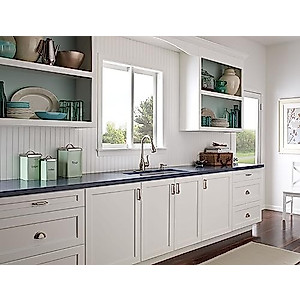 Moen CA87003SRS 1H SRS Kitchen Faucet, 9, Spot Resist Stainless