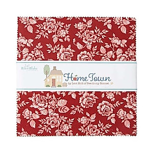 Lori Holt Home Town 10" Stacker 42 10-inch Squares Layer Cake Riley Blake Designs 10-13580-42