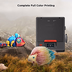 XYZPrinting da Vinci Color Mini 3D Printer with Color Injecting Printing Function, FFF 3D Printers Build Size 5.1 x 5.1 x 5.1 inches