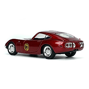 JADA TOYS, INC 1967 Toyota 2000GT W/RED Ranger Nano FIG 1/32 Vehicle