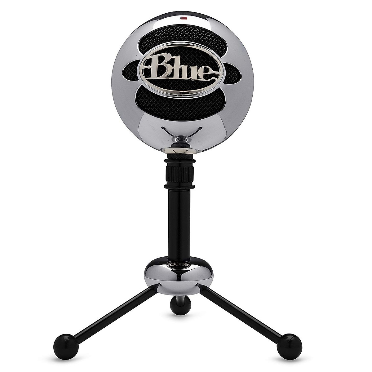 Blue Microphones Snowball USB Microphone (Brushed Aluminum) Bundle with Shock Mount (2 Items)