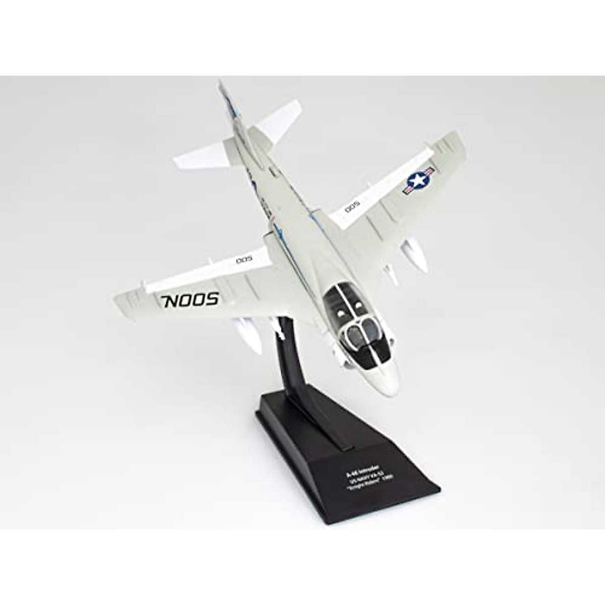 OPO 10 - 1/100 Military Fighter Aircraft Compatible with A-6E Intruder US Navy VA-52 Knight Riders 1980 - CP12
