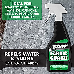 BOATER'S EDGE Fabric Guard - Waterproofing & Fabric Protectant - 32 OZ (BE1822), green