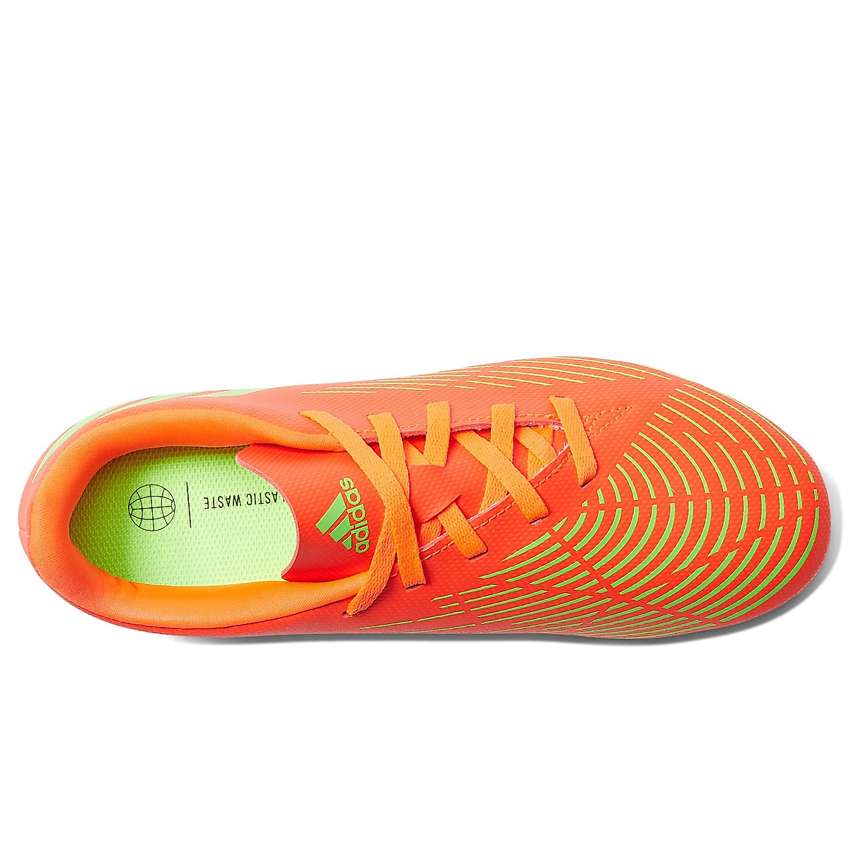 adidas Unisex-Child Edge.4 Predator Flexible Ground Solar Red/Solar Green/Black 5.5 Big Kid