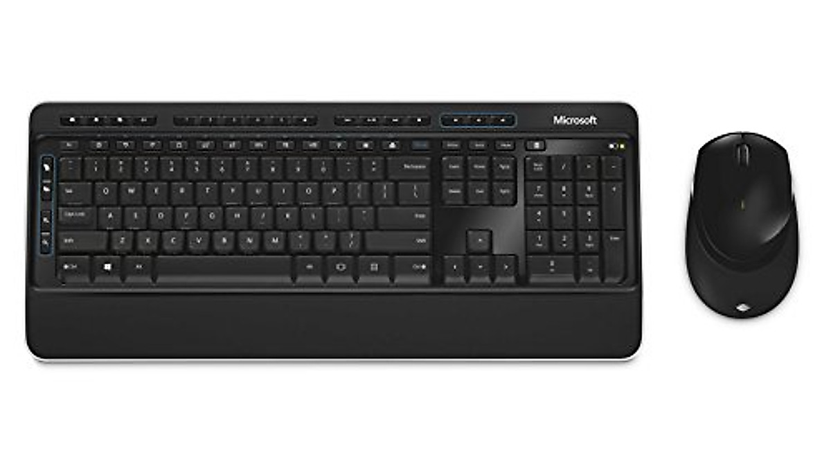 Microsoft Wireless Desktop 3050: Secure AES Keyboard & Mouse