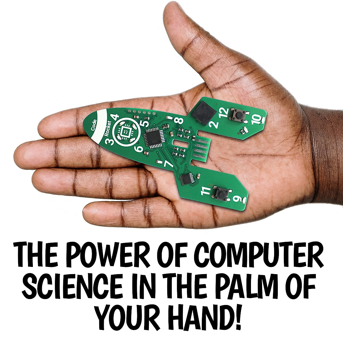 Code Rocket Coding Toy for Kids 8+. Girls & Boys Learn Block & Typed C++ Programming with Circuits. 20+ Space-Themed Projects Teach Code Hands-On. All-Inclusive Coding Game for Kids Ages 8-12+ & Teens