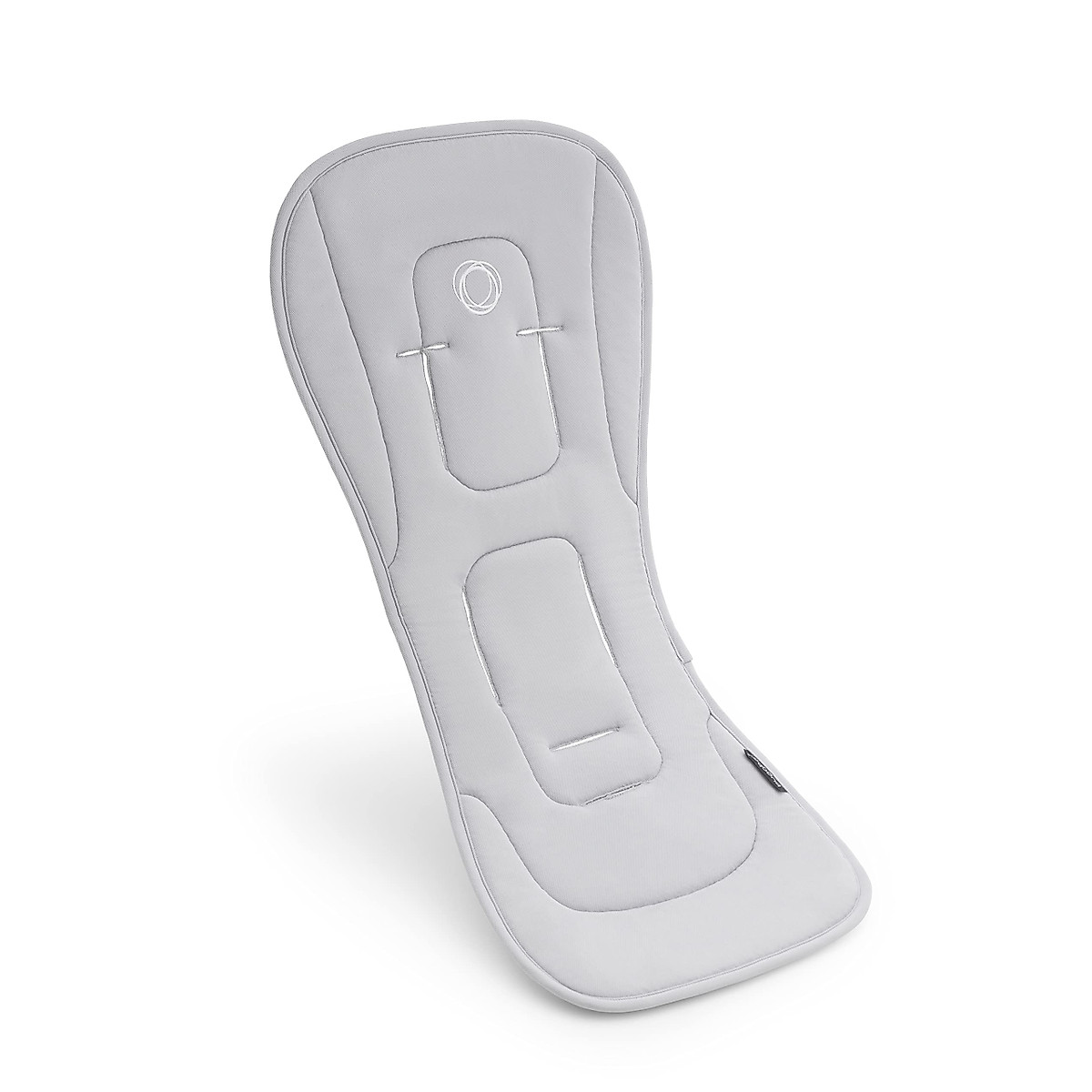 Bugaboo Dual Comfort Seat Liner Fully Reversible to Regulate Body Temperature, Compatible with All Bugaboo Strollers- Misty Grey