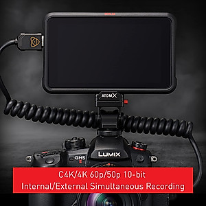 Panasonic LUMIX GH5M2, 20.3MP Mirrorless Micro Four Thirds Camera with Live Streaming, 4K 4:2:2 10-Bit Video, Unlimited Video Recording, 5-Axis Image Stabilizer DC-GH5M2 (Renewed)