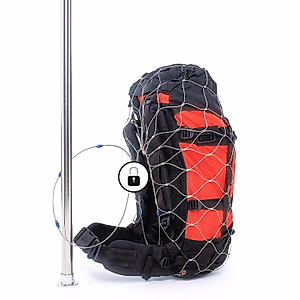 Pacsafe 55L Backpack and Bag Protector, Silver, One Size