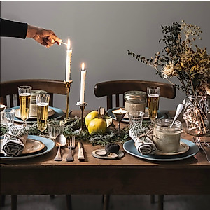 Le Parfait Bottles French Glass Milk Bottle with 48mm Printed Logo Airtight Metal Twist Cap | Used for Smoothie, Water Bottle, Preserved Tomato Sauce & other Soups | 16oz (Pack of 6) 500ml