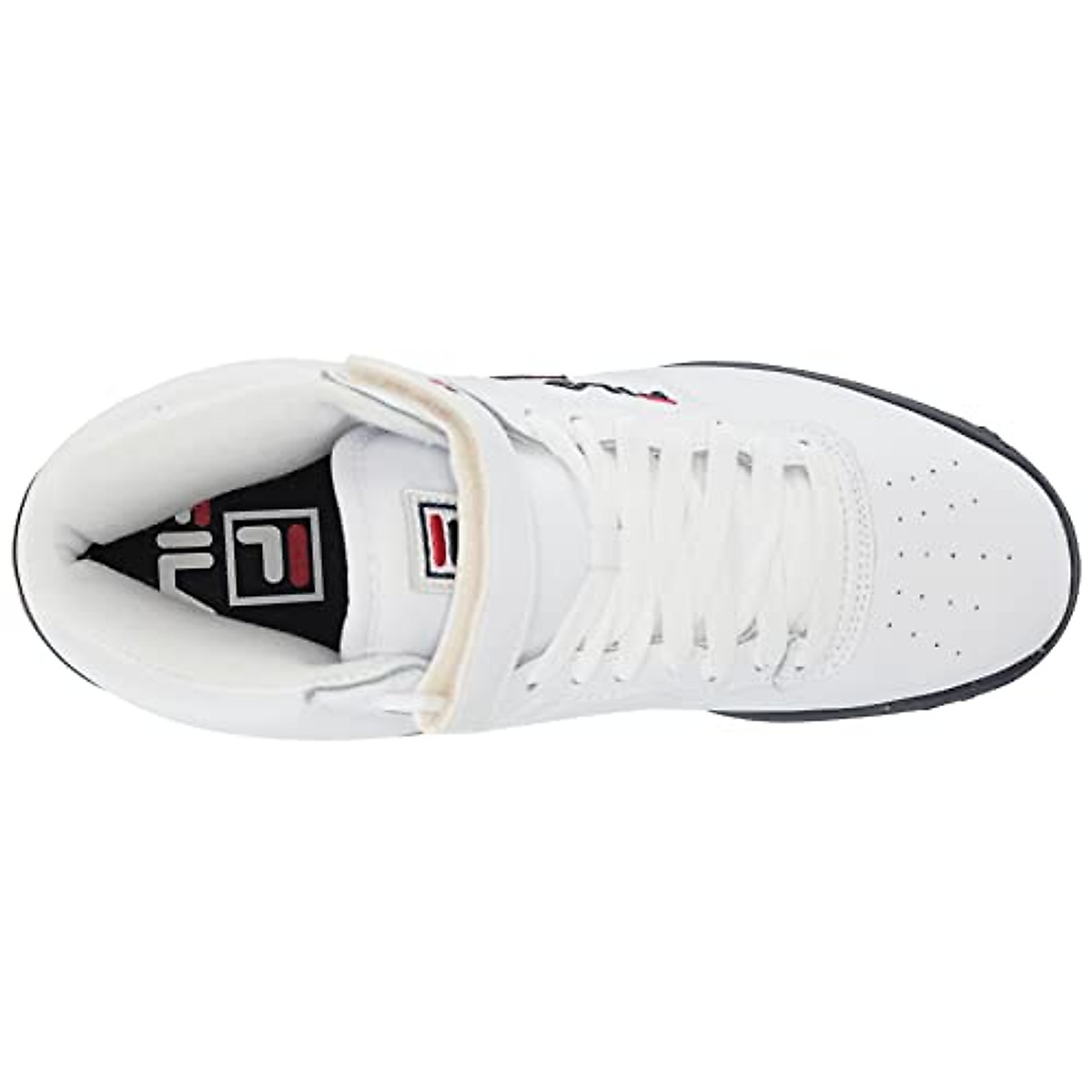 Fila womens Fila F-13 Big Kids Sneaker, White/Navy/Red, 5.5 Big Kid US