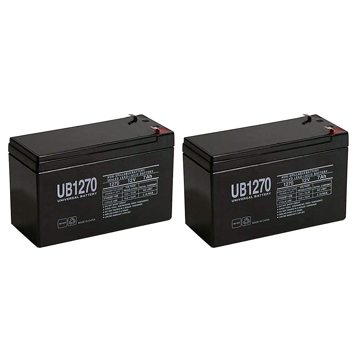 APC Back-UPS XS XS800 (BX800) Replacement UPS Batteries - Set of 2