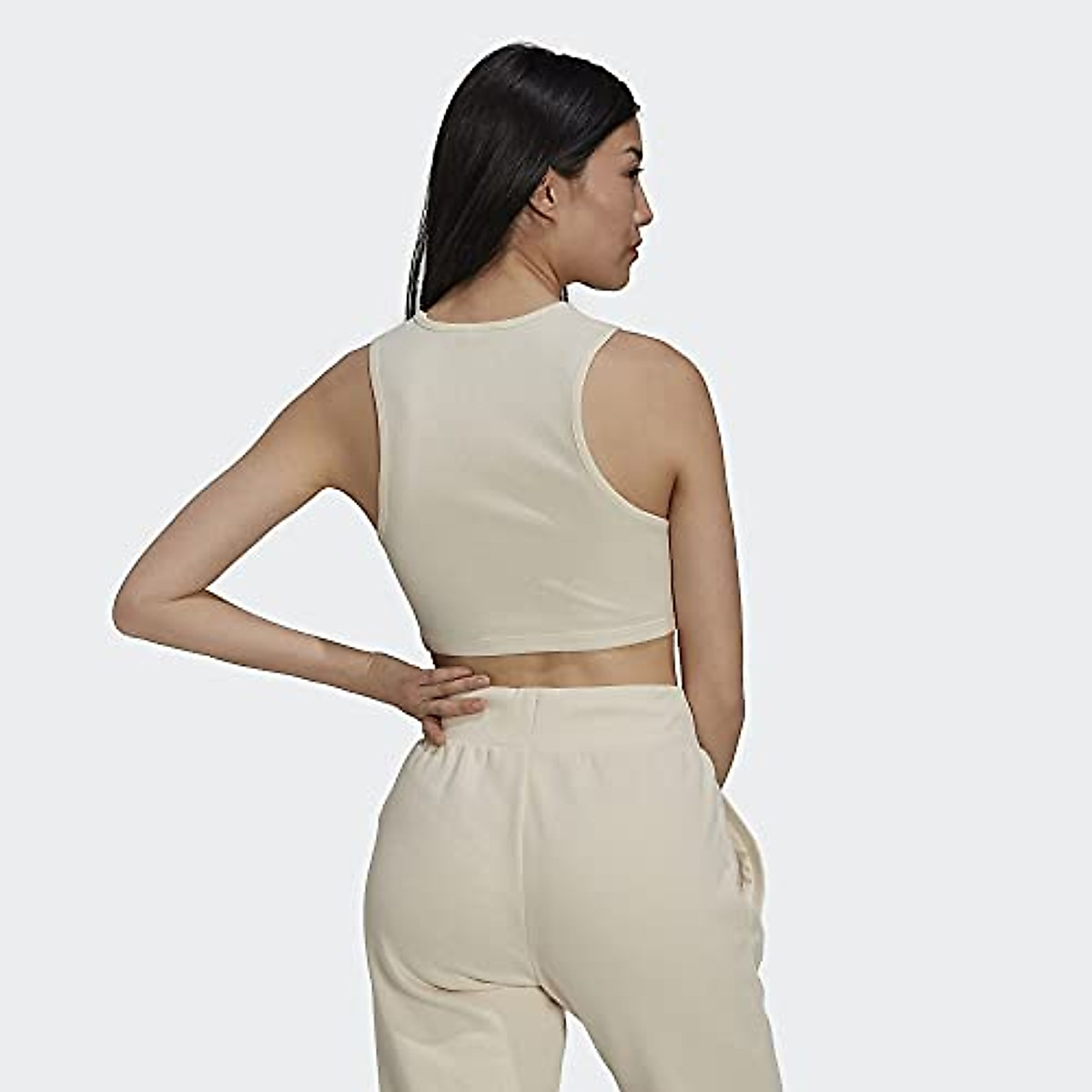 adidas Originals Women's Tank Top, Wonder White, X-Large