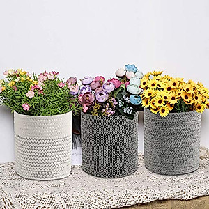 Clubasket Wall Hanging Rope Basket Small Woven Basket Hanging Storage Rope Basket Cotton Rope Basket Storage Bins for Home Décor, Baby Nursery (M-Grey06)