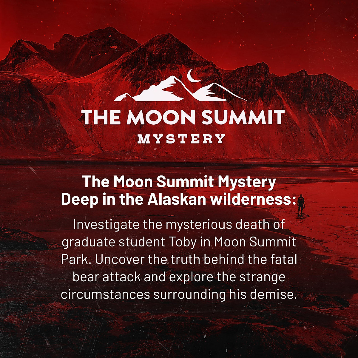 Hunt A Killer The Moon Summit Mystery Complete Box Set - Murder Mystery Game for True Crime Fans with Evidence & Puzzles - Solve Crimes at Date Night or Family Game Night - Age 14+