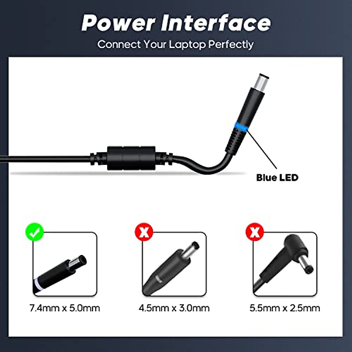 Slim 240W AC Adapter Charger for PA-9E DELL Alienware 13 15 17 M17x M18x X51 M15 M17 Area-51m R2 G3 G5 G7 Precision M6800 M6700 M6600 M6500 M6400 GA240PE1-00 J211H U896K Laptop Power Supply Cord