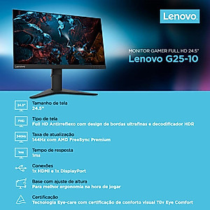 Lenovo G25-24.5 Gaming Monitor