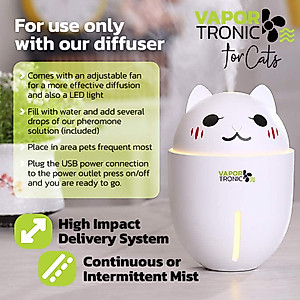 PetLuv Pheromone Diffuser Refill 3 Month Supply 3-Pack, Compatible with All Diffusers, MultiCat, Calming, Pet Behavior & Anxiety Support for Cats, Calm Formula for Scratching, Spraying, Marking