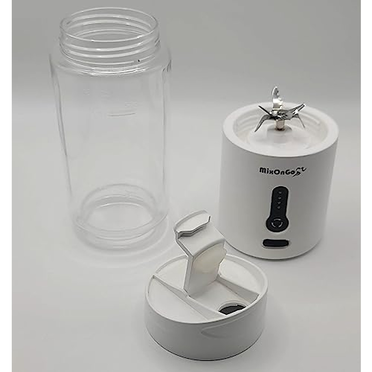 White Portable Blender, 1-pack, 530 ml (17.90oz)