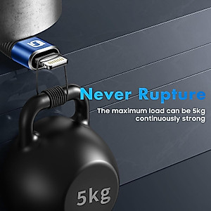 3Pack iPhone Charger 6FT/6FT/3FT [Apple MFi Certified] USB A to Lightning Cable Fast Charging Cord Braided Compatible with iPhone 14 13 12 11 Pro Max Mini/XS/XR/8 7 Plus 6s/SE iPad/iPod/AirPods