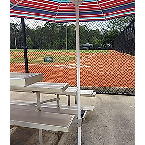 Beach Umbrella Anchor Mount Strap Shade (Color: Pink , White , or Green) (Pink)