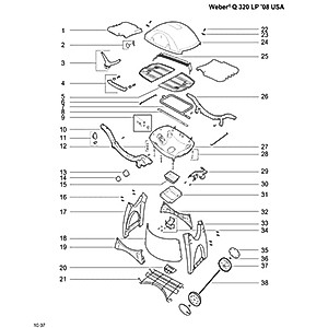 Weber 63788 Q320 Igniter Kit