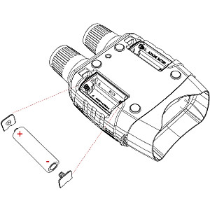 Night Vision and Day Binoculars for Hunting in 100% Darkness - Digital Infrared Goggles Military for Viewing 984ft/300M in Dark with 2.31" LCD Screen, Take Day Night IR Photos Video 32G TF Card Adults