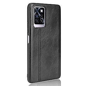 Phone Case for Infinix Note 10 Pro, Case for Infinix Note 10 Pro Cow-Like PU Leather Style Protector Cover, Non-Slip Shockproof Cover for Infinix Note 10 Pro Case
