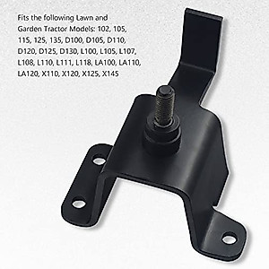 GY20718 Mower Deck Idler Bracket Repair Kit Compatible with J-OHN Deere L, D, LA, X Series Lawn and Garden Tractor with Screw Suite