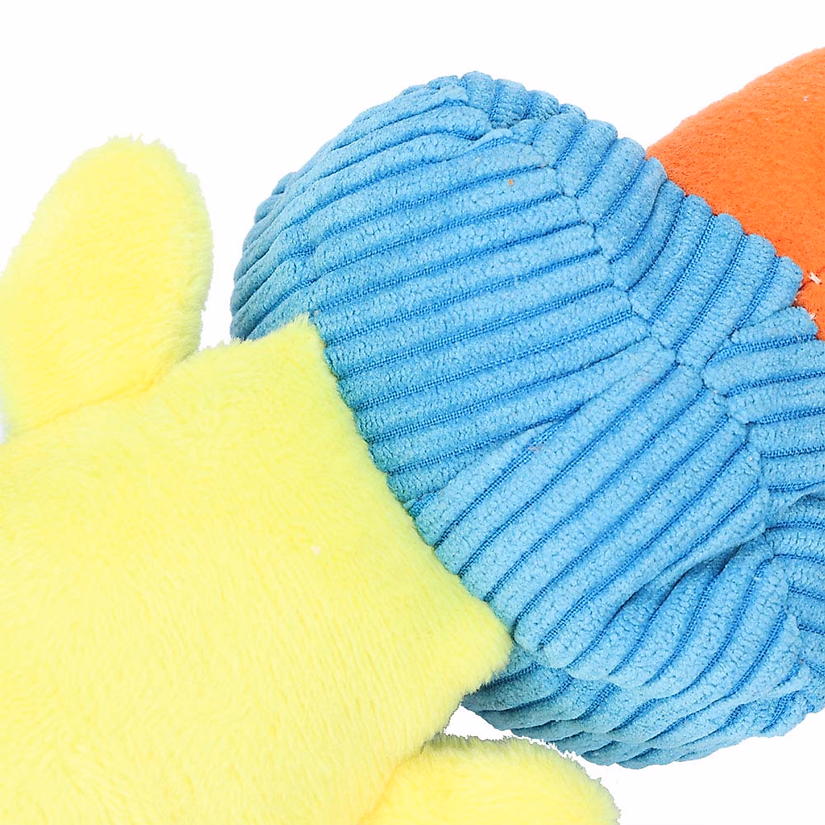 Zerodis 2PCS Squeaky Stuffed Pet Dog Toys Chew Toy with Squeakers Soft Plush Duck Monkey Sound Toys for Puppies Teething Small Medium Large Dogs