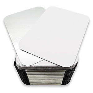 (120 Pack) Premium 1-LB Takeout Pans with Lids - 5.6" x 4.6" x 1.9" l Extra Heavy-Duty l Disposable Aluminum Foil for Catering Party Meal Prep Freezer Drip Pans BBQ Potluck