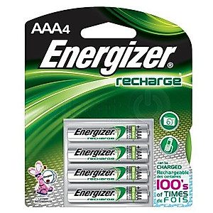 Energizer AAA Rechargeable Batteries - AAA, 4 Batteries per Pack(sold in packs of 3)