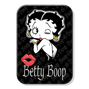 Desperate Enterprises Betty Boop Kiss Refrigerator Magnet - Funny Magnets for Office, Home & School - Made in The USA