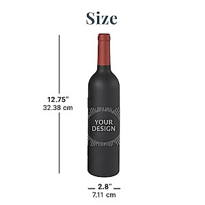 Let's Make Memories Personalized 5 Piece Tool Set - Wine Talk - Wine Bottle Opener - Unique Bar Accessories - Bottle-Shaped Holder - Personalize with Name