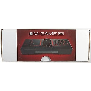 M-Game Solo USB Audio Interface Mixer for Streaming and Gaming with XLR Microphone in, Optical in, Voice FX, Sampler, Lights and Software