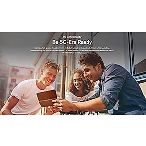 LG V60 ThinQ 5G LM-V600AM 128GB GSM Unlocked 6.8" P-OLED DisplayTriple 64MP+13MP+0.3MP Camera Phone Classy Blue