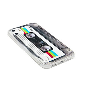 FAteam Matte Finish Heavy Duty Soft Back Cover with TPU Soft Bumper Cassette Tape Case Compatible with iPhone 11-6.1 inch